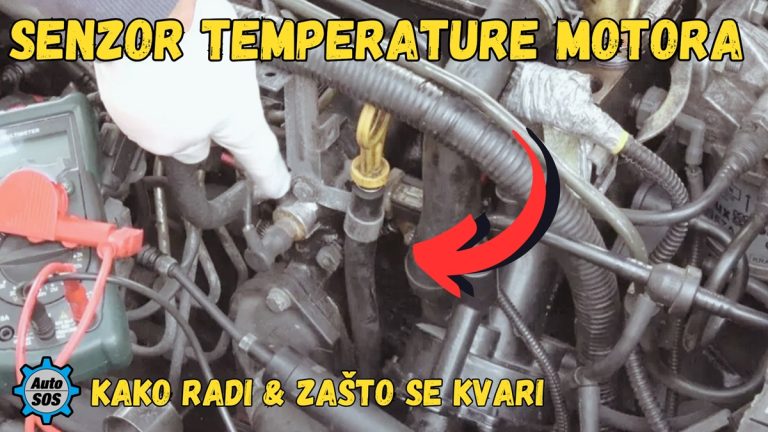 Senzor temperature motora - 6 simptoma kvara & cijena
